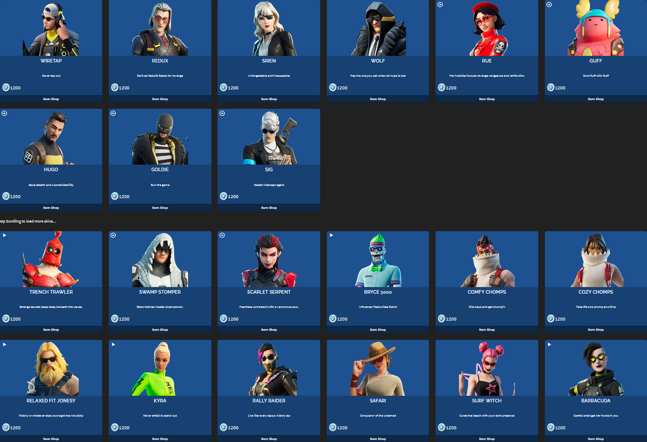 Tous Les Skins Fortnite Breakflip